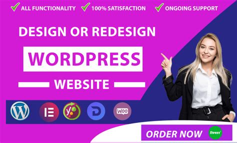 Build Design Redesign Revamp Or Fix Wordpress Website By Wpyeasmin