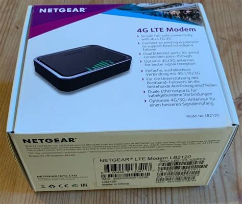 Netgear G Lte Modem Kaufen Auf Ricardo