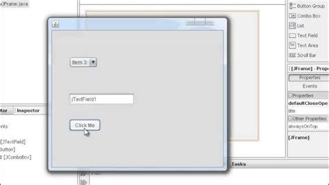 Uso De Funciones Y Manejo De Combobox En Java Youtube