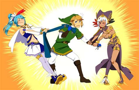Tug Of War Hyrule Warriors Fan Art 39224370 Fanpop