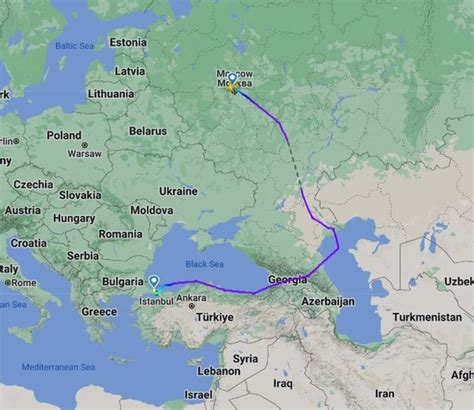 Как сейчас летают самолеты из России в Турцию
