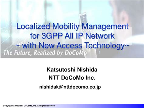 Ppt Localized Mobility Management For 3gpp All Ip Network ~ With New