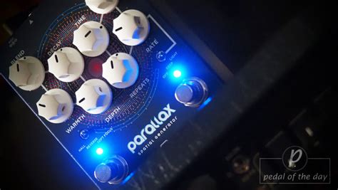 Keeley Electronics Parallax Spatial Generator Delay Reverb Pedal Of