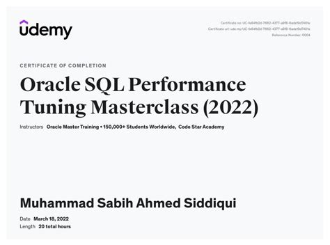 Oracle Sql Performancetuning Certification Continuouslearning