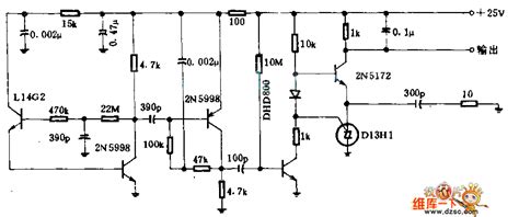 The Circuit Diagram Of Frequency Modulation Receive In KHz Basic