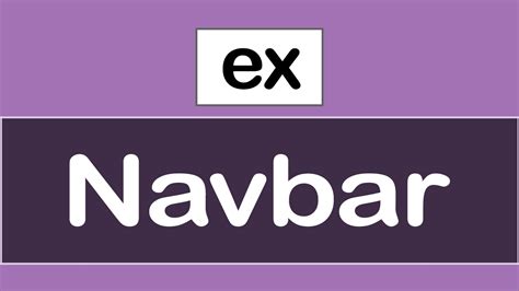 Html Css Create Simple Horizontal Navigation Bar عمل نافبار افقى Youtube
