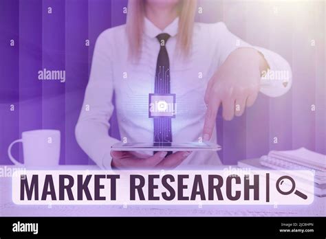 Writing Displaying Text Market Research Word Written On The Acttion Of