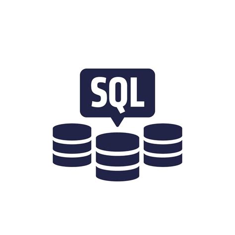 Sql Icon Structured Query Language 54322009 Vector Art At Vecteezy
