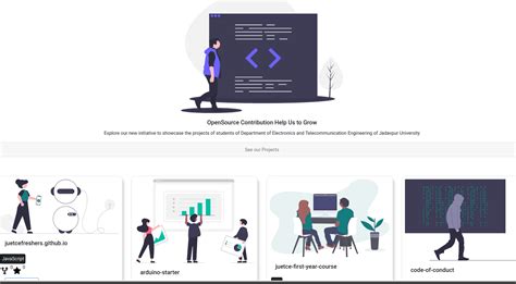 github juetcealumni opensource portfolio this is for the opensource portfolio website of ju