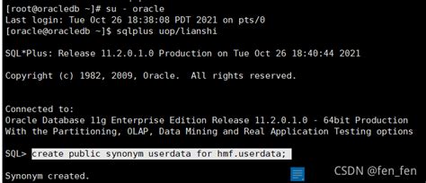 oracle 6 oracle同义词使用 oracle同义词的概念和作用 csdn博客
