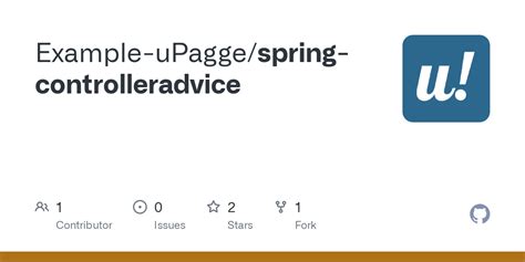 github example upagge spring controlleradvice