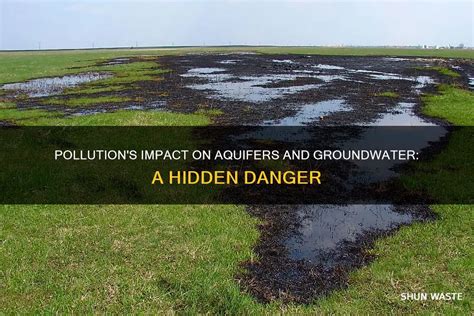 Pollutions Impact On Aquifers And Groundwater A Hidden Danger Shunwaste