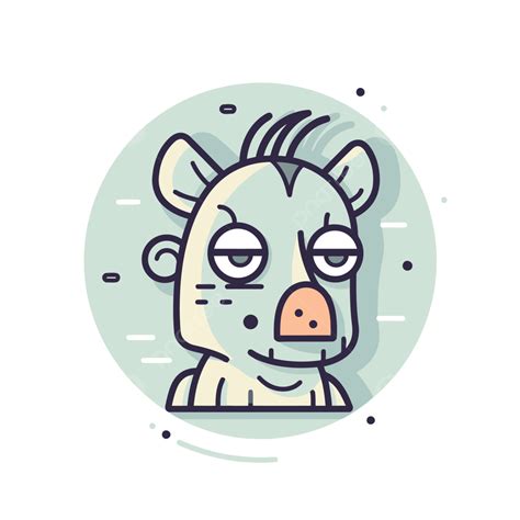 사각형 토끼 만화 돼지 아이콘 그래픽 디자인 Id 벡터 프랑켄위니 직계 아이콘 평면 아이콘 Png 일러스트 및 벡터 에