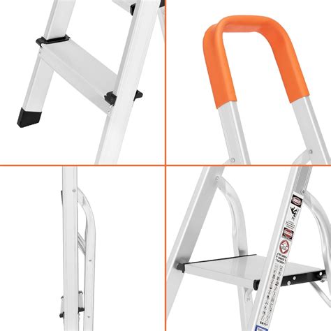 Small 2 Step Ladder Portable Folding Ladder