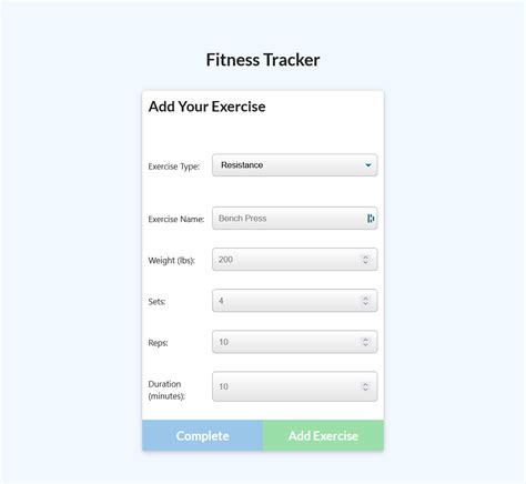 GitHub Smg Workout Tracker