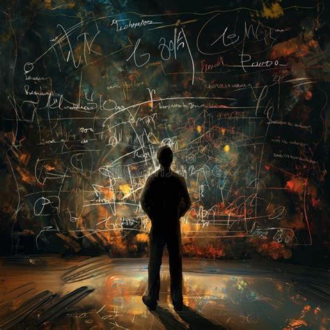 Ai Creates Images World Math Day Pi Approximation Day Concept Stock