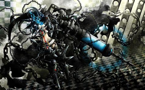 Stella In Chains Black Rock Shooter Wallpaper Anime Wallpapers 53977