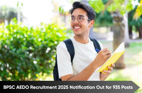 BPSC AEDO 2025 Notification Out For 935 Posts