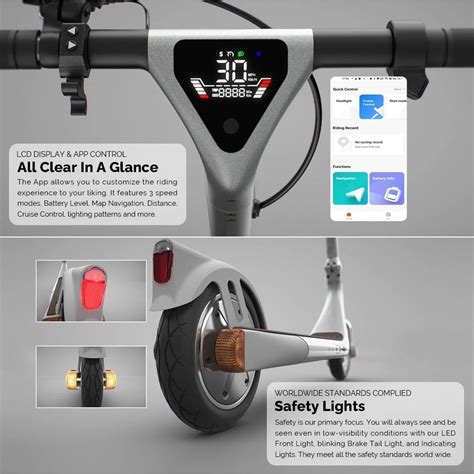 Atomi Alpha Foldable Electric Scooter 650w Motor 10ah Battery 2a