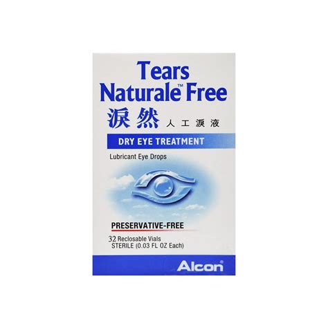 Alcon Tears Naturale Free 愛爾康淚然人工淚液 32支 Dailycons