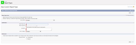 Create A Custom Report Type