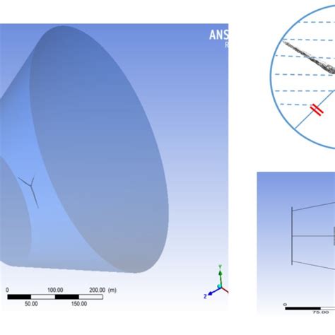 A 3d Representation Of The Computational Domain Of The Turbine Blades Download Scientific