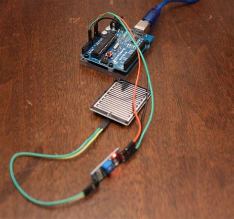 Arduino With Raindrop Module UrukTech