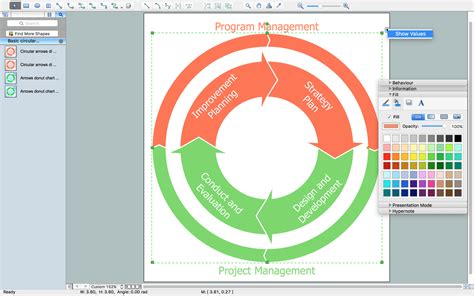 Basic Circular Arrows Diagrams Solution ConceptDraw Com