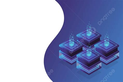 Cuttingedge Technology In Data Centers Isometric View Of Cloud Storage Big Data Processing And