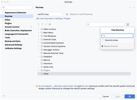 解决键盘快捷键相关问题 Intellij Idea 文档