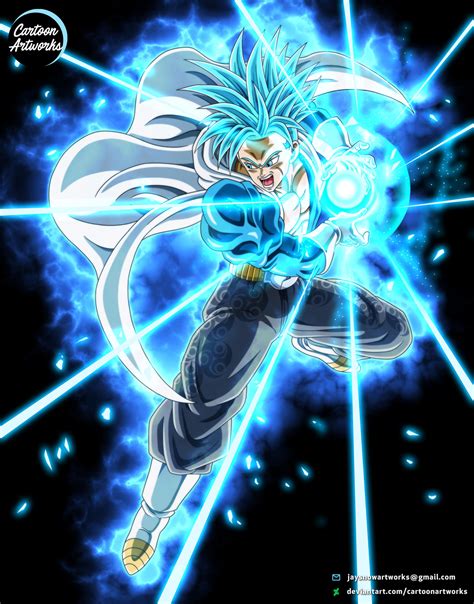 Oc Kamina Super Kamehameha Commission By Cartoonartworks On Deviantart