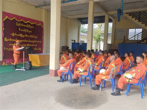 ကျိုက်လတ်၌ မြို့နယ်အဆင့် ရှာဖွေကယ်ဆယ်ရေး မွမ်းမံ သင်တန်းအမှတ်စဉ် ၁ ၂၀၂၅ ဖွင့်ပွဲကျင်းပ