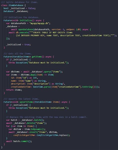 struct development on linkedin caching caching dio flutter sqlite mobile
