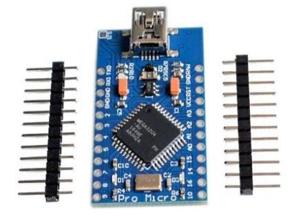 Pro Micro USB ATmega U V MHz With Loose Header