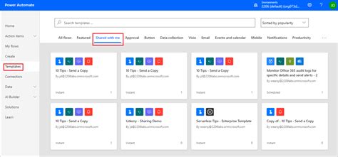 Power Automate Building An Organizational Template Gallery