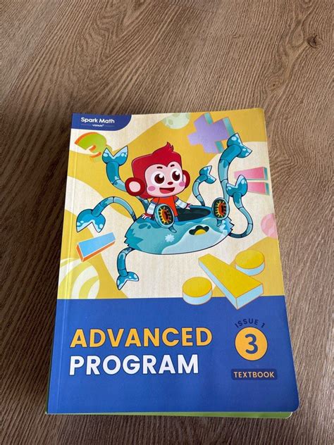 Spark Maths Vispark Advanced Program 3 Hobbies And Toys Books