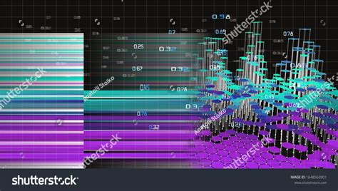 Abstract Hexagon Data Analytics Infographic