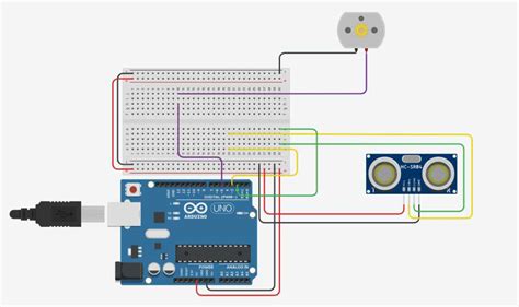 Ultrasonic Sensor Controlling Dc Motor General Electronics Arduino