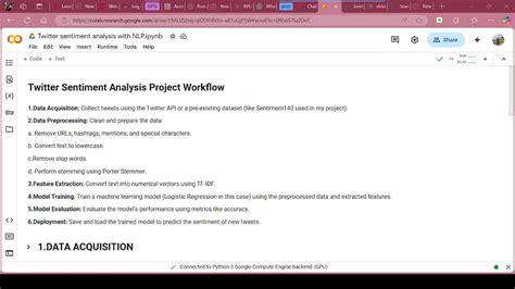 Nlp Machinelearning Datascience Sentimentanalysis Python Colab Ayush Rawat
