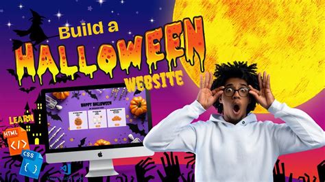 Building A Halloween Themed Website Spooky Designs With Html And Css Youtube