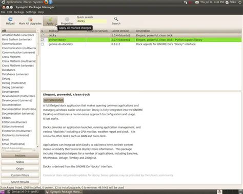 How To Make An Ubuntu 1004 Desktop Resemble A Mac With Elementary Docky And Gloobus Preview