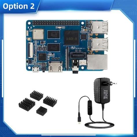 Option 2 Banana Pi M2 Berry Allwinner A40i H Cortex A7 1 Go Sdram Wifi Ble Sata En Acrylique