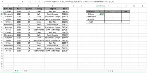 Combine VLOOKUP And CHOOSE With Multiple Criteria Career Growth