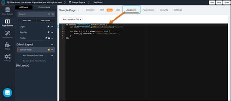 How To Add Checkboxes Snippets