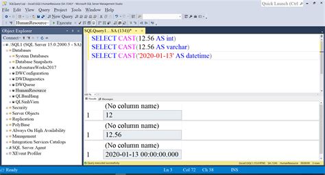 Cast Hàm đổi Kiểu Dữ Liệu
