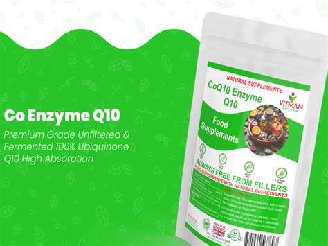 Pure Natural Co Enzyme Q10 100mg Vitman Nutrition