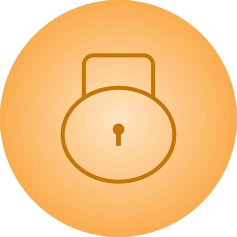 Beautiful Security Lock Vector Line Icon Vector Art At Vecteezy
