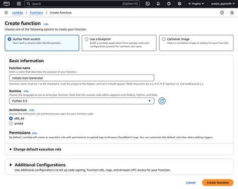 Building An Initials Icon Generator Using Aws Lambda Python Function Appsmith Community Portal