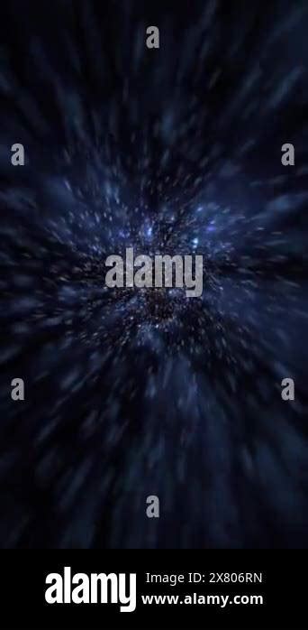 Vertical Video Cosmic Interstellar Hyperspace Motion Background Animation Flying At Warp