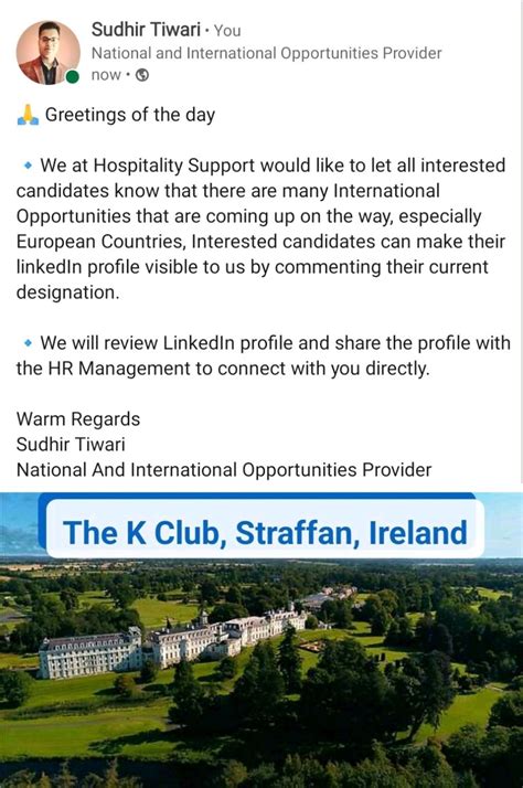 Sudhir Tiwari On Linkedin International Opportunityseeker 322 Comments